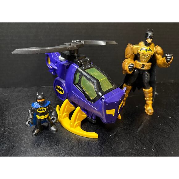 Marvel | Toys | Imaginext Dc Super Friends Batcopter Power Attack ...